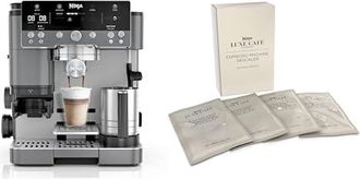 Ninja Luxe Premier Machine &agrave; caf&eacute; 3-en-1, Pour r&eacute;aliser espressos, infusions &agrave; froid et caf&eacute; filtre, ES601EUGM Luxe Caf&eacute; Espresso Machine Descaler 4-Pack, X