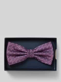 Willen Krawattenfabrik Fliege aus reiner Seide mit verstellbarer Kragenweite