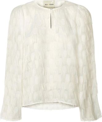 Rue de Femme RUE de Femme, Femme, Blouses et Chemises, Blanc, Taille: 36 FR Emmeline Blouse