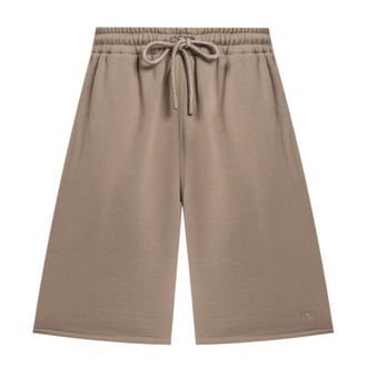 Off-white Off-white Ow Skate-sweatshorts Mit Stickerei Beige