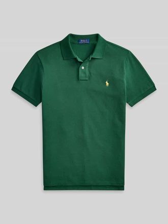 Polo Ralph Lauren Slim Fit Poloshirt aus reiner Baumwolle