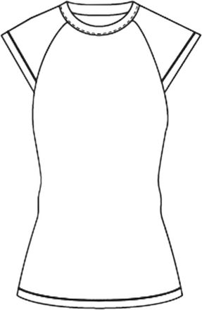 Jack & Jones Jxstar Ss Raglan Tee JRS Noos