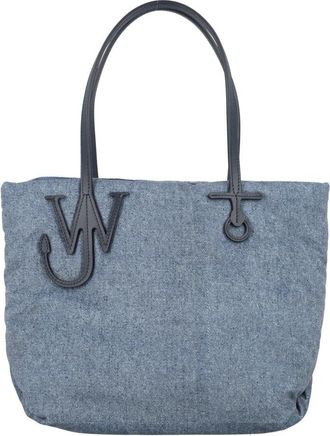 J.W.Anderson Puffy Anchor Small Tote Bag - - Bags - unisex - Blau - ONE SIZE