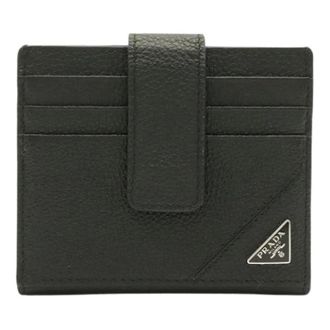 Prada Pre-owned Leder Portemonnaies - - Pre-owned - Damen - Schwarzk - ONE SIZE