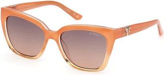 Guess Femme, Accessoires, Orange, Taille: ONE Size Resin Frame Lunettes de soleil