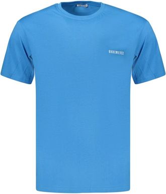 Dirk Bikkembergs Pupino Kurzarm-T-Shirt - - Tops - Herren - Blau - XL