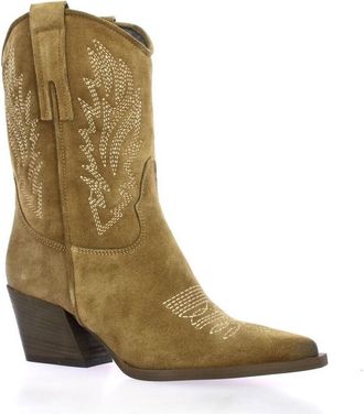 Gaia Shoes Boots cuir velours