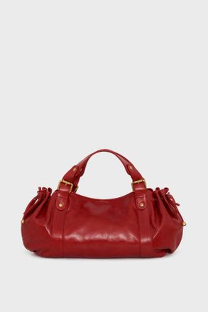 Gerard Darel Sac &agrave; main en cuir effet froiss&eacute; - 24H