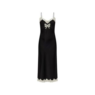 LoveShackFancy Gown Lomira - - Dresses - Damen - Schwarzk - XS
