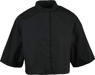 Dondup Femme, Blouses et Chemises, Noir, Taille: 38 FR Shirt