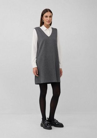 s.Oliver Minikleid Kleid Kleid im A-Shape mit Nadelstreifen