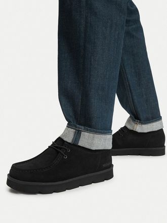 Clarks Halbschuhe Clarks Meare Walla 26183761 Schwarz