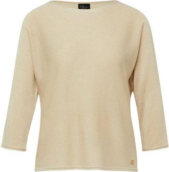 s.Oliver Black Label 3/4 Arm-Pullover mit Glitzer-Details