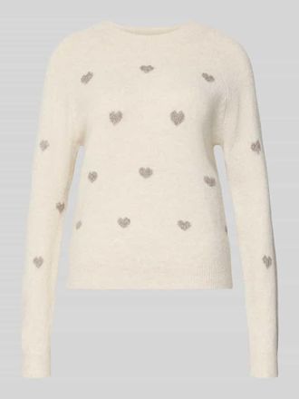 Vero Moda Regular Fit Strickpullover mit Intarsien Modell DOFFY INTARSIA