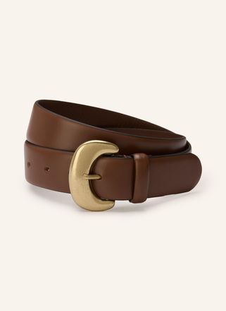 BA&SH Ba&Sh Lederg&uuml;rtel Brad braun