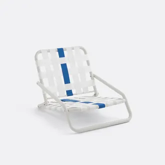 La Redoute Interieurs Chaise Basse De Plage En Aluminum Pliante Iroh