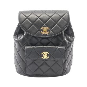 Chanel Pre-owned Matelasse Rucksack - - Pre-owned - Damen - Schwarzk - ONE SIZE