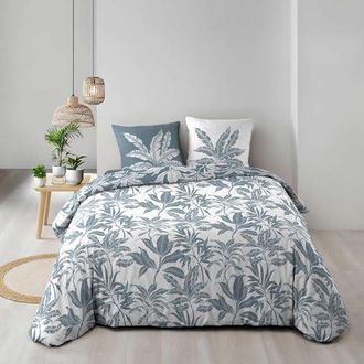 Douceur d'Intérieur Wende-Bettwäsche, 3-teilig (240 x 220 cm), Hera, 100% Baumwolle