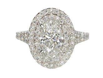 Verde 2ct IGI Certified Lab-grown Oval Cut Diamond Ring