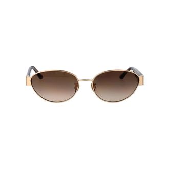 Linda Farrow unisex, Accessoires, Brun, Taille: 56 MM Sheri Lunettes de soleil