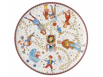 Hutschenreuther Sammelkollektion 2024 Weihnachtsleuchten Pl&auml;tzchenteller 28cm