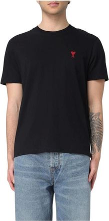 Ami Homme, Tops, Noir, Taille: S T-Chemises