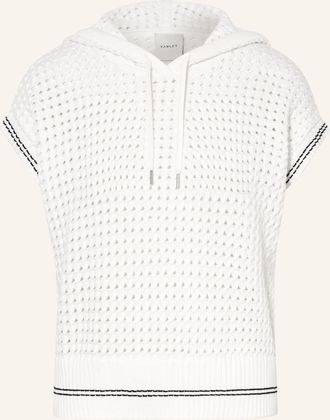 Varley Strick-Hoodie Vittoria weiss