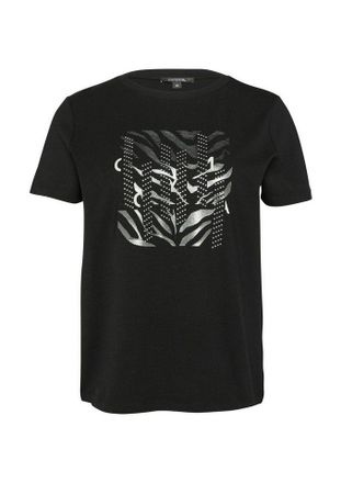 Comma Kurzarmshirt T-Shirt T-Shirt mit Artwork