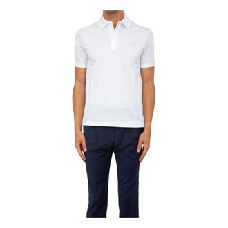 Paul & Shark Wei&szlig;es Baumwollknopf Polohemd - - Tops - Herren - Wei&szlig; - 2XL