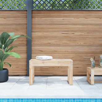 vidaXL Vidaxl - Banc de jardin 80x38x45 cm bois massif de pin