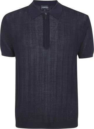 Emporio Armani Homme, Tops, Noir, Taille: XL Uc001 Pullover