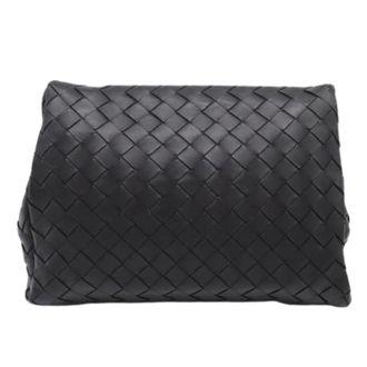 Bottega Veneta Pre-owned Intrecciato Clutch Bag - - Pre-owned - Damen - Schwarzk - ONE SIZE