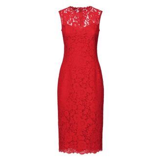 Dolce & Gabbana Femme, Robes, Rouge, Taille: 36 FR Robes Élégantes pour Femmes