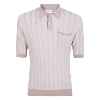 Ballantyne Homme, Tops, Blanc, Taille: M Polo &agrave; Poches Ray&eacute;