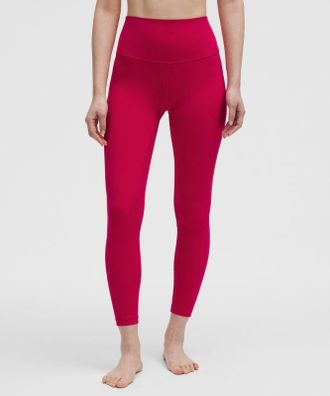 lululemon Align Hose mit hohem Bund f&uuml;r Frauen - 63,5 cm - Gr&ouml;&szlig;e 14 in Passionate