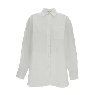 Sportmax Femme, Blouses et Chemises, Blanc, Taille: 34 FR Nespola Shirt