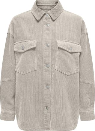 Only Onltiggy L/S Cord Shacket PNT