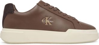 Calvin Klein Sneakers Calvin Klein Chunky Cupsole Laceup Croc Bt HM0HM02298 Dunkelbraun