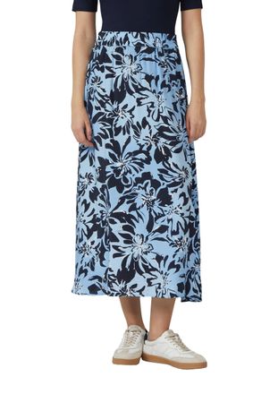 s.Oliver Rock aus Viskosemix mit Eingrifftaschen und Schlitz