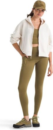 The North Face Jaida - Leggings in Beige mit Tasche, 27 Zoll Schrittl&auml;nge-Neutral