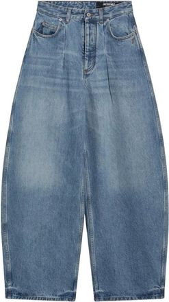 Jacquemus Femme, Jeans, Bleu, Taille: W26 Ovalo de-N&icirc;mes Denim Pants