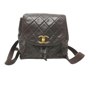 Chanel Pre-owned Leder chanel-taschen - - Pre-owned - Damen - Braun - ONE SIZE
