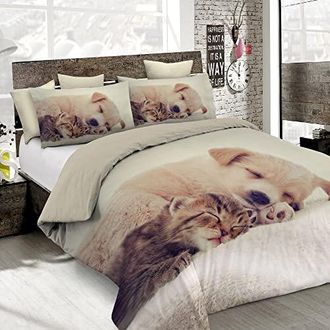 Italian Bed Linen MB Home Italy, Goodnight Bettbezug Set, Lilli, Doppelbett