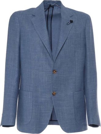 Lardini Homme, Vestes, Bleu, Taille: L Roma Jacket