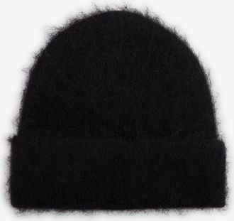 Isabel Marant Bonnet Peeta En Alpaga - Femme - Noir - - Isabel Marant