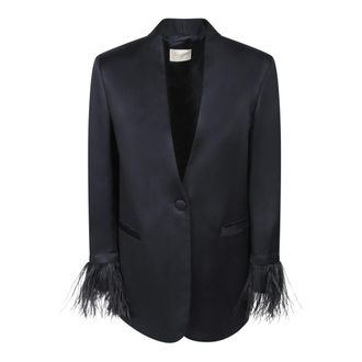 Incotex Veste crois&eacute;e - Femme - Vestes - Noir - Taille: 40 FR