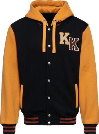 King Kerosin Herren Kapuzensweatjacke Natural Born Badass