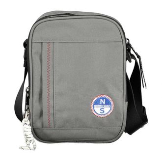 North Sails Homme, Sacs, Gris, Taille: ONE Size Sac bandouli&egrave;re imperm&eacute;able en toile