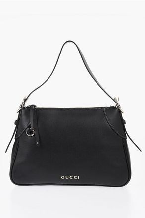 Gucci Schultertasche aus Leder mit Logo in Goldoptik Gr&ouml;&szlig;e Einheitsgr&ouml;&szlig;e