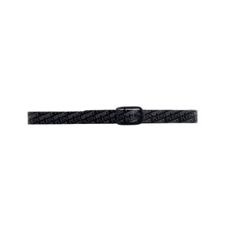 Plein Sport Schwarzer Herreng&uuml;rtel mit Logo - - Accessories - Herren - Schwarzk - ONE SIZE